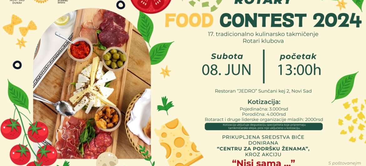 Rotary FOOD CONTEST 2024 - CPŽ